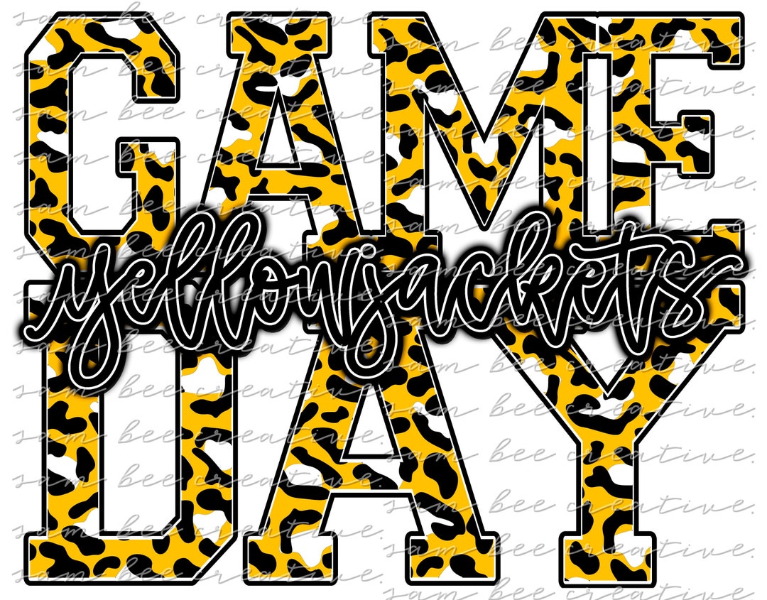 Yellowjackets Game Day Digital Design / Yellow Jackets Baseball ...