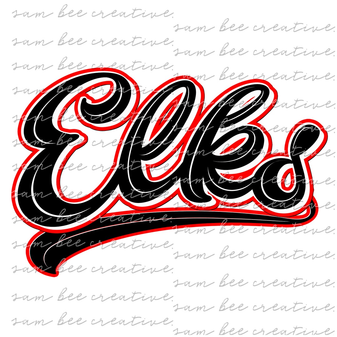 Elks Digital Design / Sublimation Png File / Instant Digital Download ...