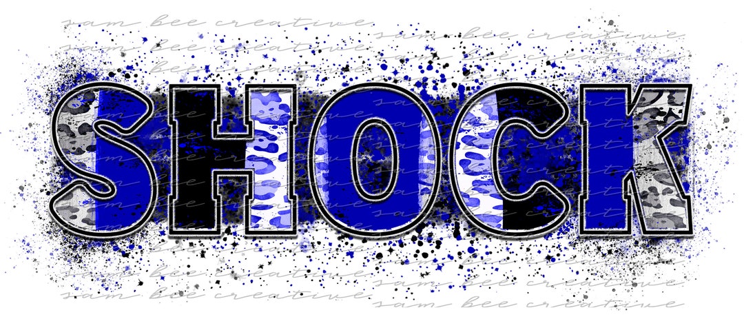 Shock Leopard Brush Stroke Paint Splatter Digital Design/for All Sports ...