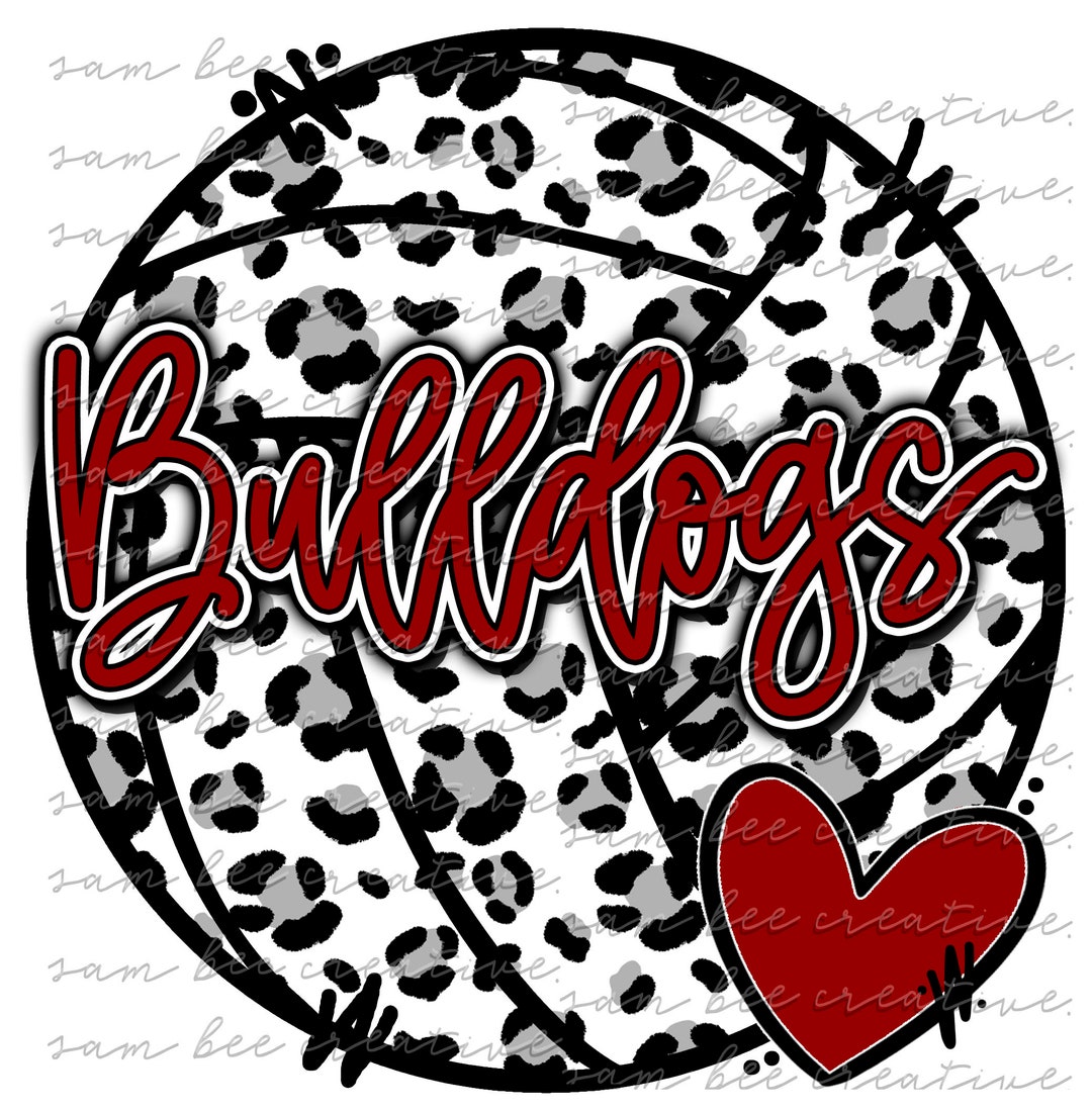 Bulldogs Game Day Digital Design / Leopard Football Basketball ...