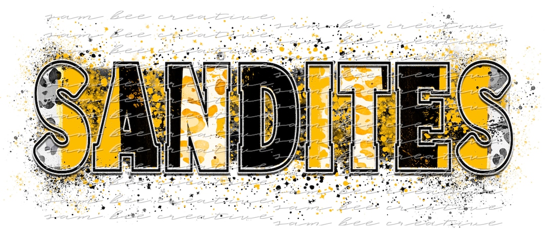 Sandites Leopard Brush Stroke Digital Design / Cheetah Paint Splatter ...