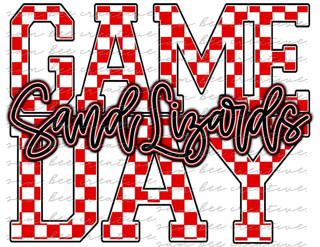Sand Lizards Game Day Digital Design / Baseball Football Basketball ...