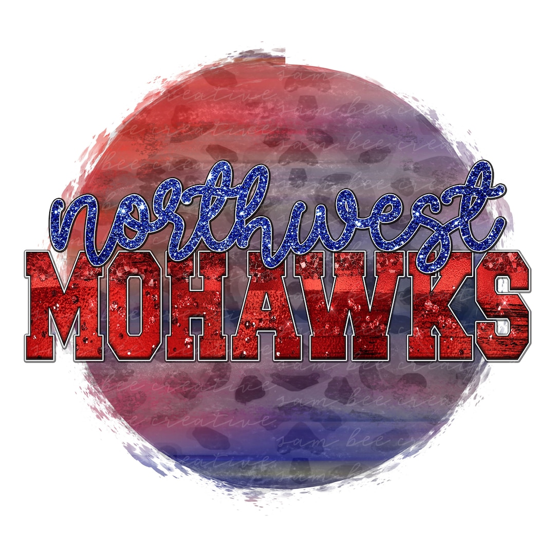 Northwest Mohawks Digital Design / Cheetah Leopard Glitter Game Day ...