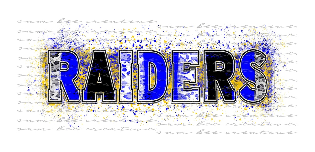 Raiders Leopard Brush Stroke Digital Design / Raiders Football Design ...