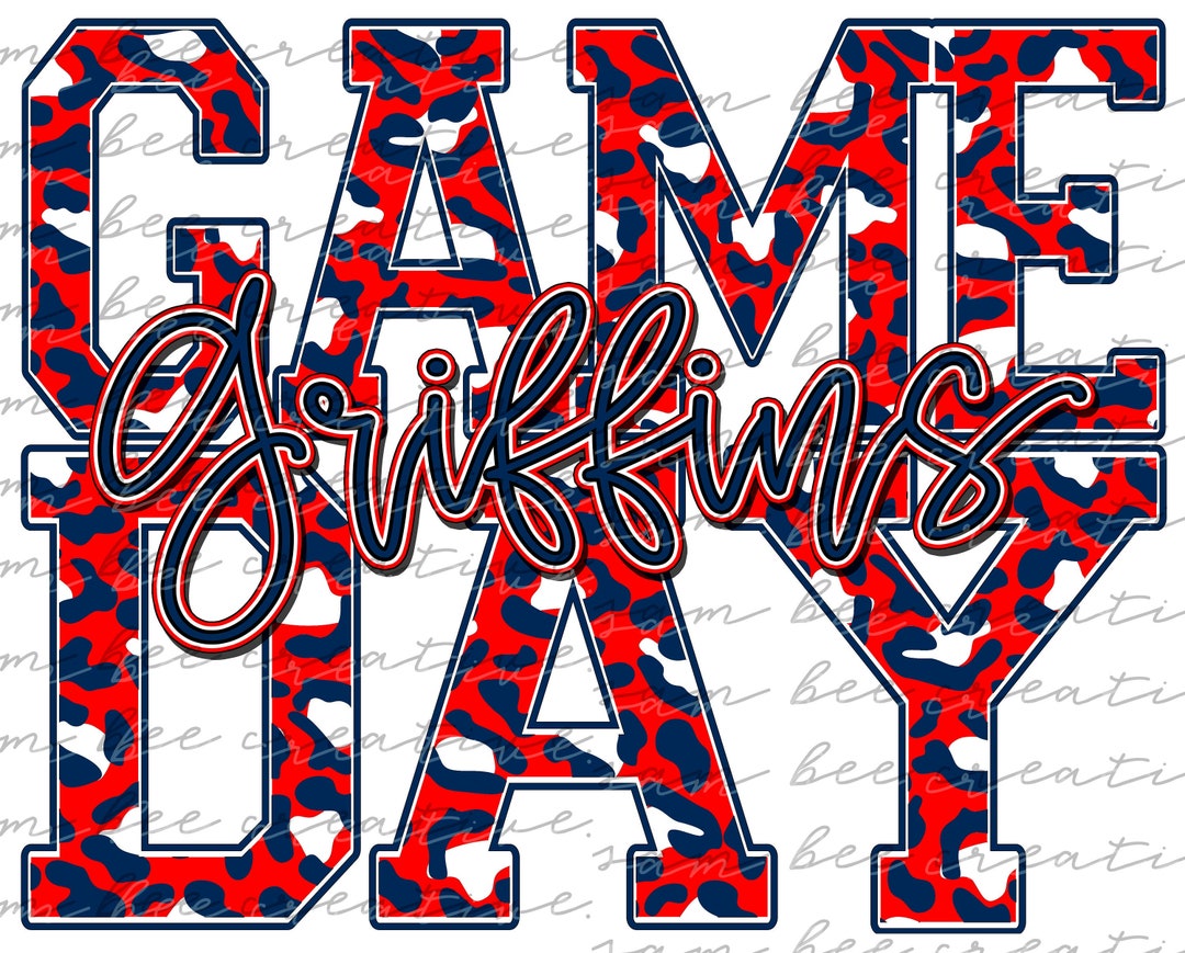 Griffins Game Day Digital Design / Baseball Football Basketball Leopard ...