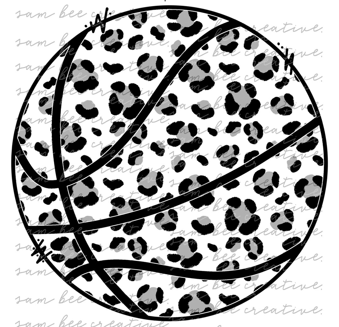 Leopard Basketball Digital Design / Cheetah Basketball Game Day ...