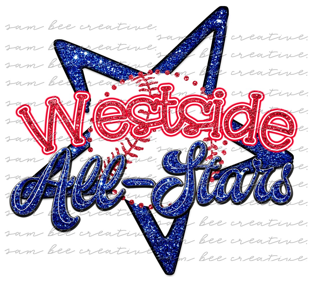 Westside All-stars Baseball Digital Design / Team Spirit Game Day ...