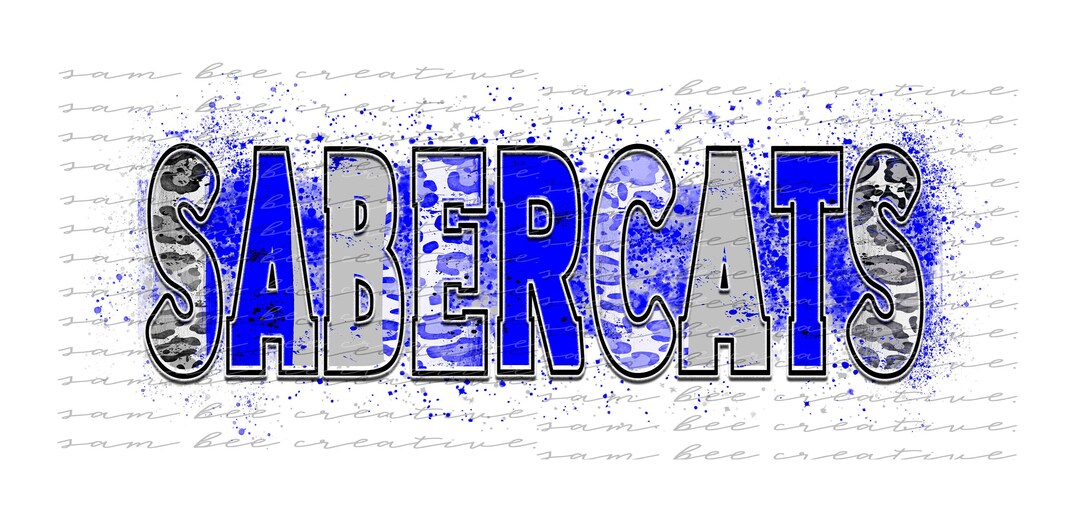 Sabercats Game Day Digital Design / Baseball Football Basketball ...
