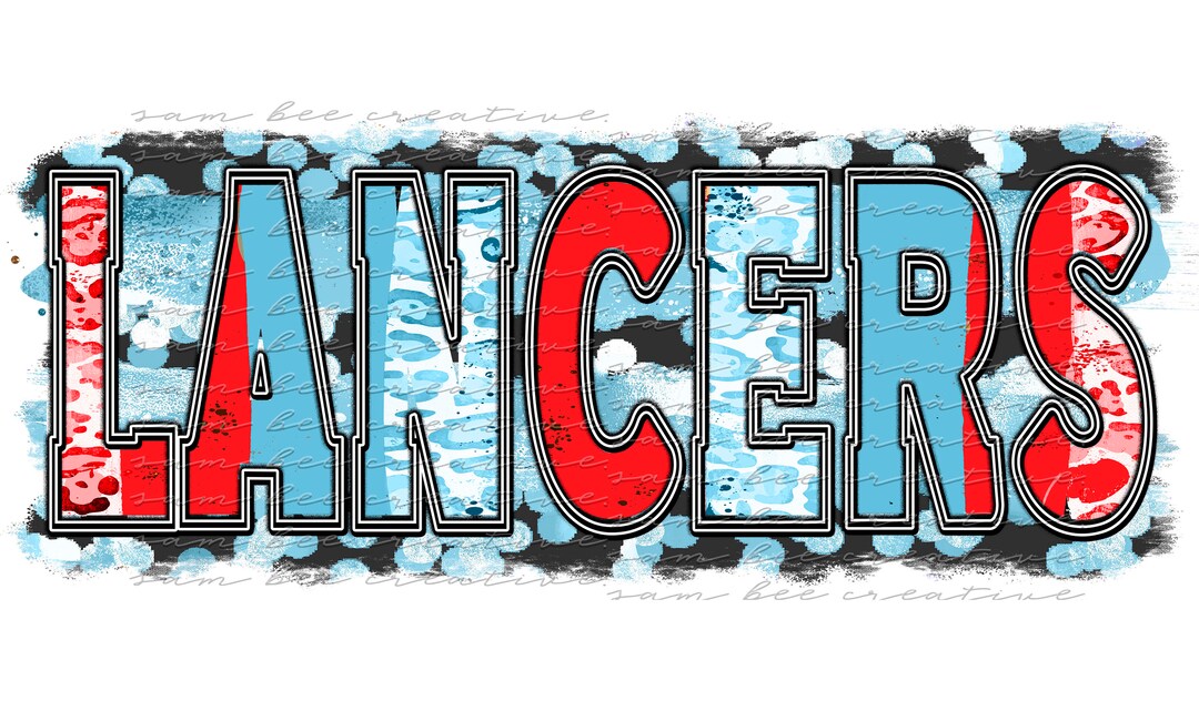 Lancers Leopard Brush Stroke Digital Design / Cheetah Paint Splatter ...