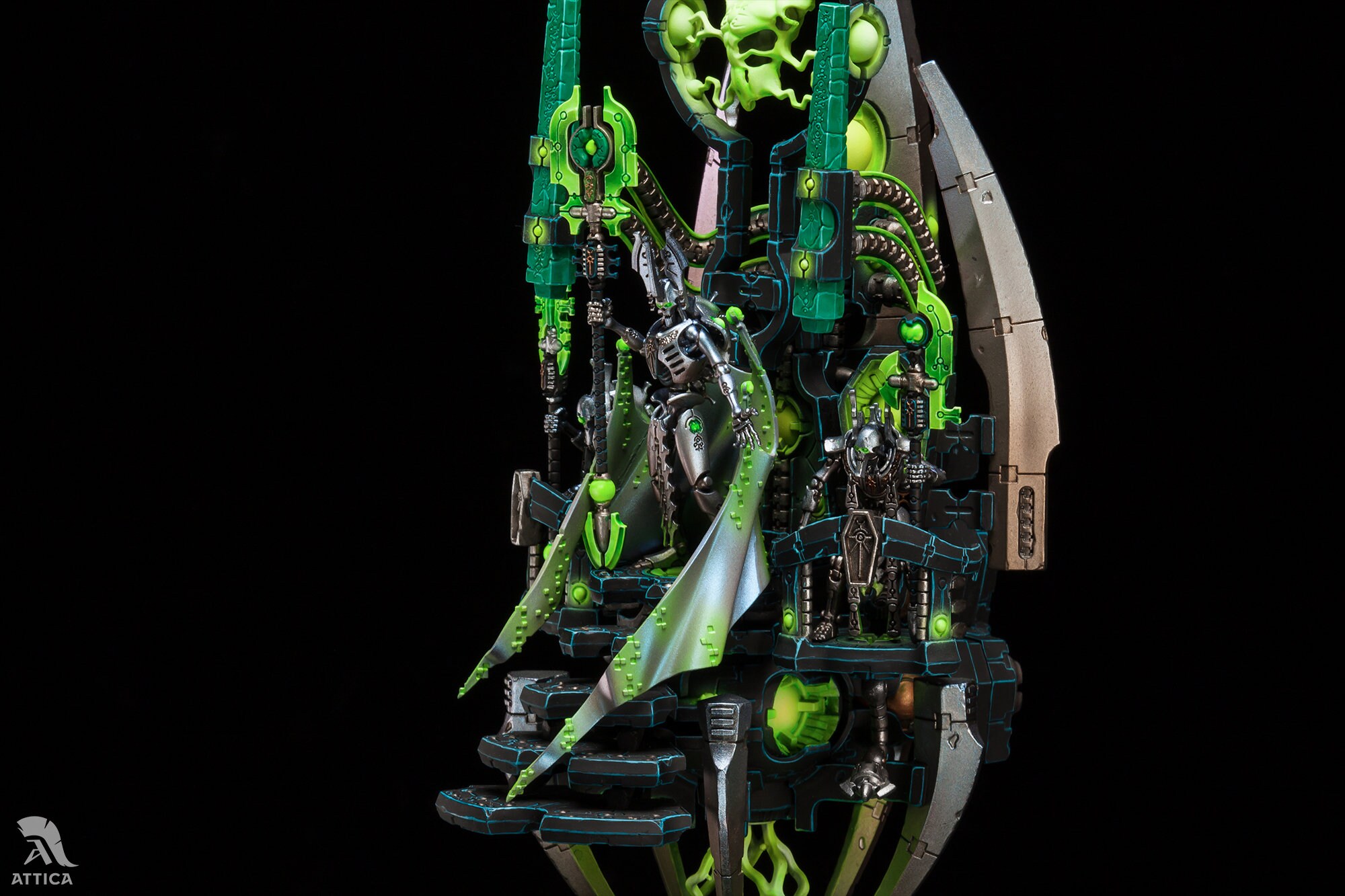 Szarekh, the Silent King Painted Figure Warhammer 40k Art Level - Etsy