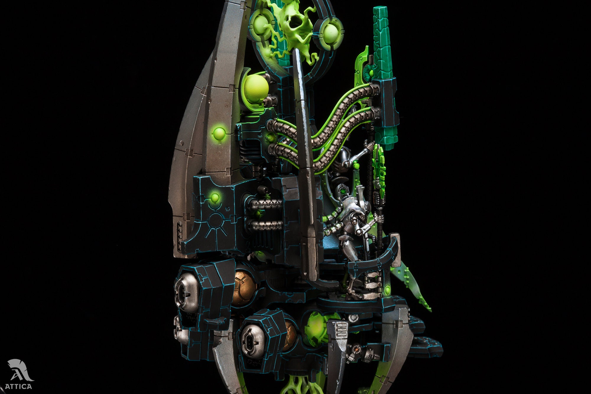 Szarekh, the Silent King Painted Figure Warhammer 40k Art Level - Etsy