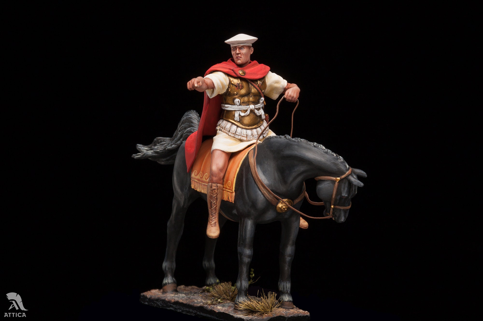 Euthydemus I Greco-bactrian King Painted Tin Toy Soldier Miniature 54mm ...