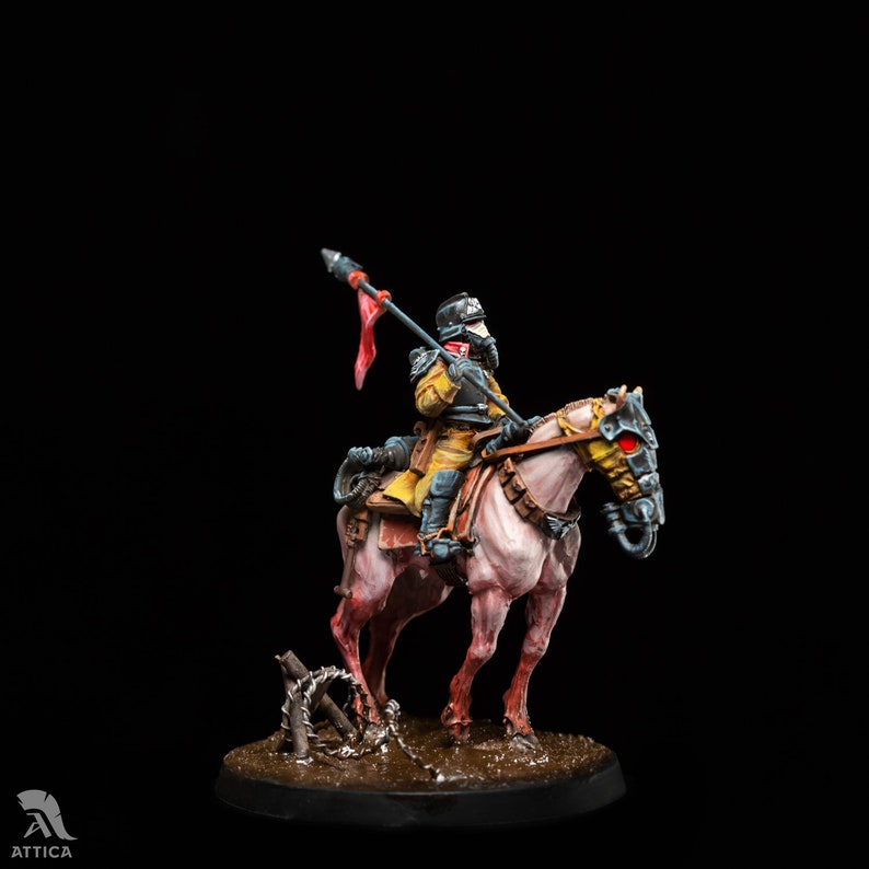 Death Korps of Krieg Death Rider Squadron Painted Figure Warhammer 40k ...