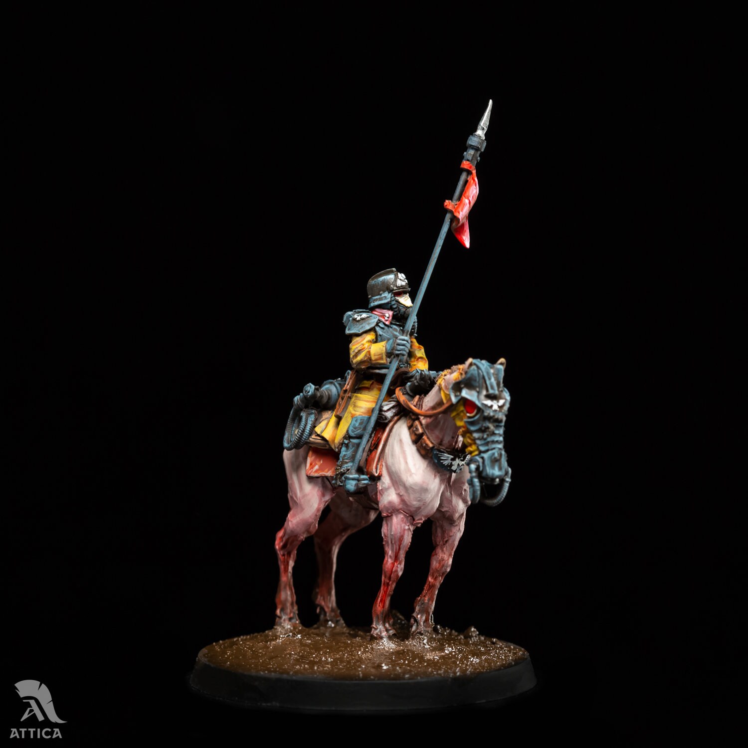 Death Korps of Krieg Death Rider Squadron Painted Figure Warhammer 40k ...