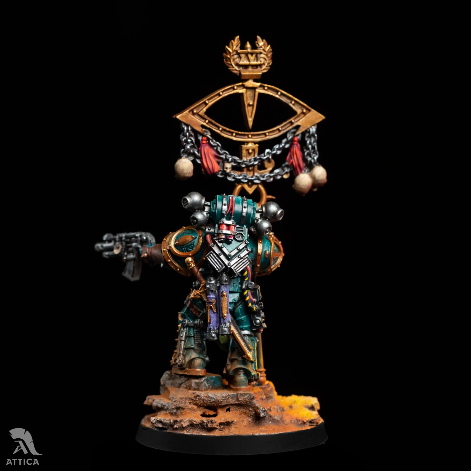 Maloghurst the Twisted, the Warmaster's Equerry Painted Figure Horus ...