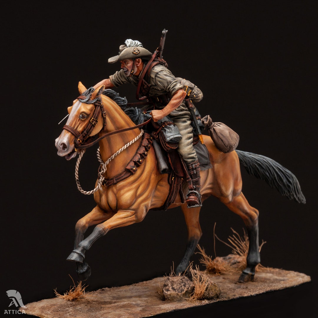 Trooper of Australian Light Horse at Beersheba Painted Toy Soldier ...