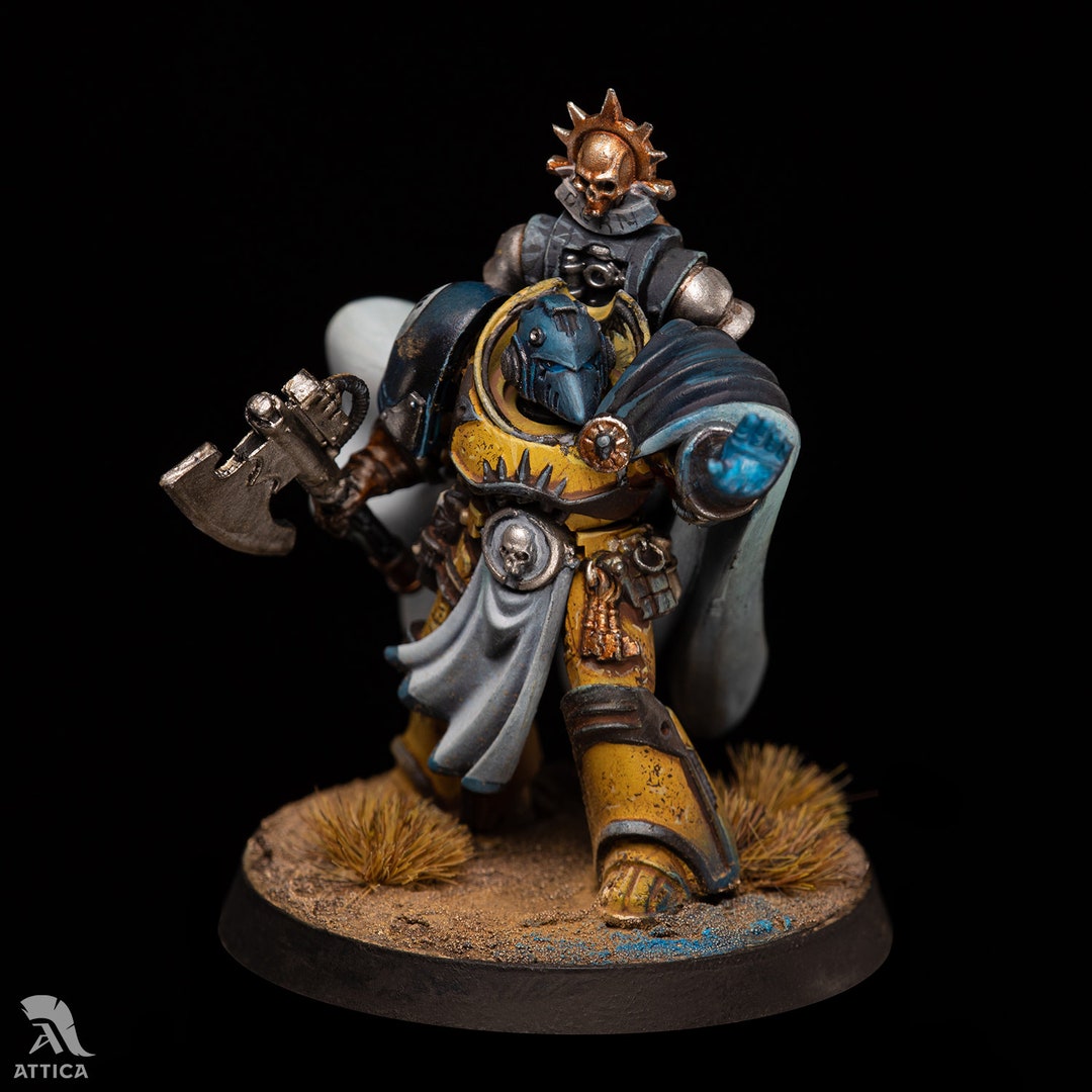 Librarian Consul Painted Figure Horus Heresy Art Level - Etsy