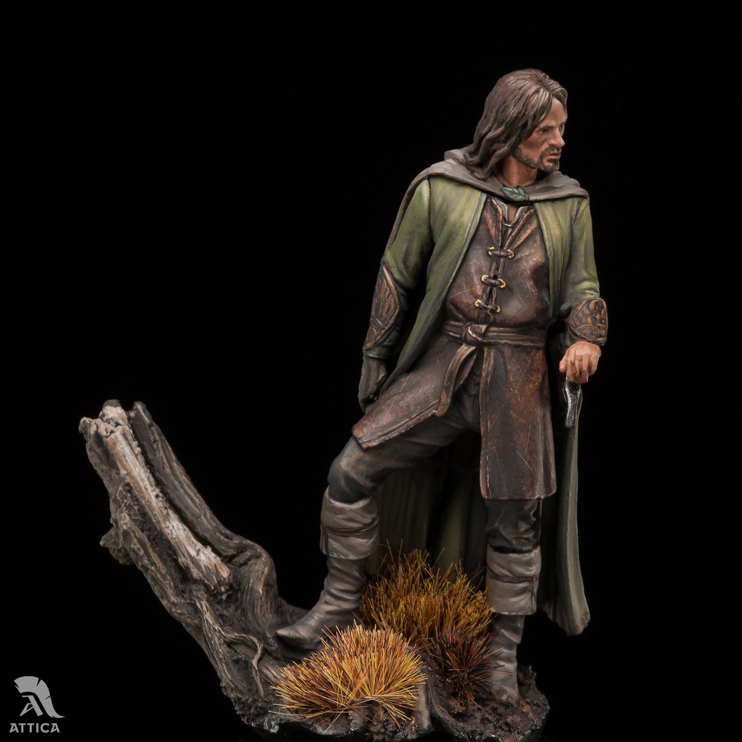 Aragorn Ranger King Painted Toy Soldier Miniature 54mm 1:32 Figure Pre ...