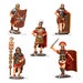 Roman Legio II Augusta Painted Tin Toy Soldier Miniature 54mm Figure ...