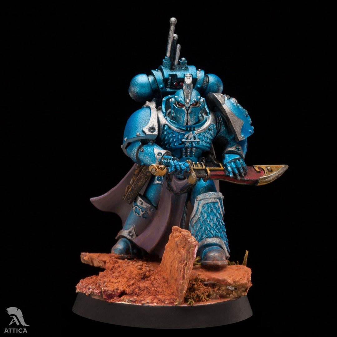 Alpha Legion Praetor Painted Figure Horus Heresy Art Level - Etsy