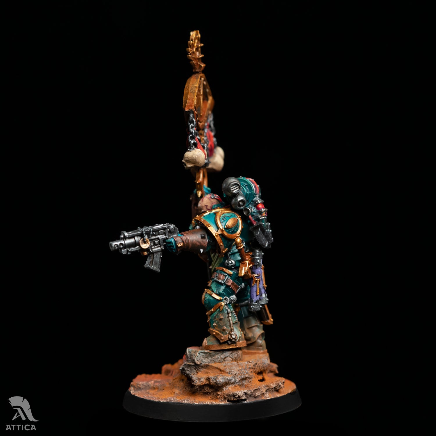 Maloghurst the Twisted, the Warmaster's Equerry Painted Figure Horus ...