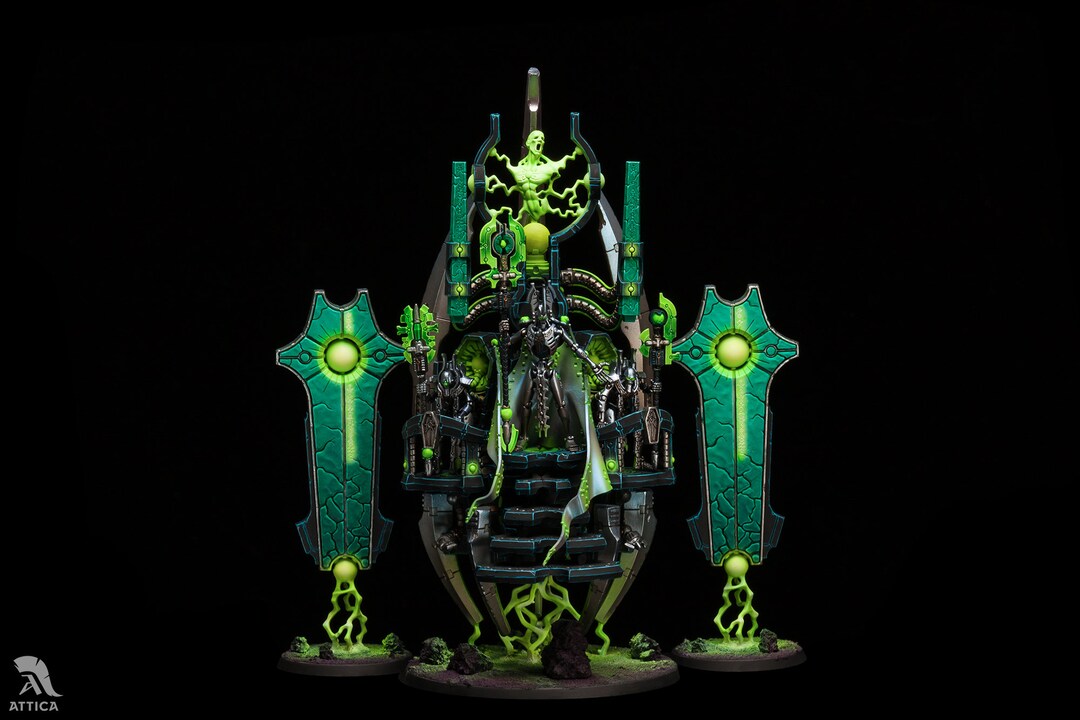 Szarekh, the Silent King Painted Figure Warhammer 40k Art Level - Etsy