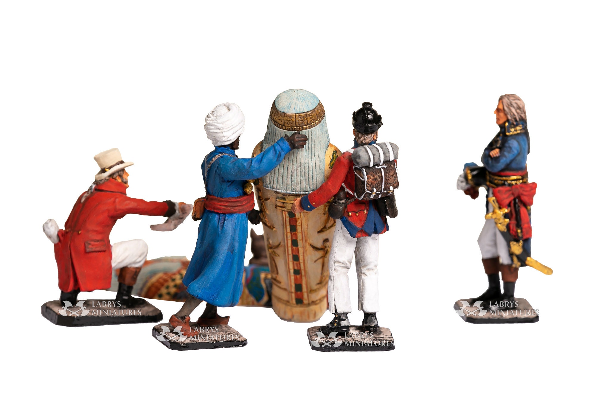 Napoleon Bonaparte in Egypt Painted Tin Toy Soldier Miniature 54mm ...