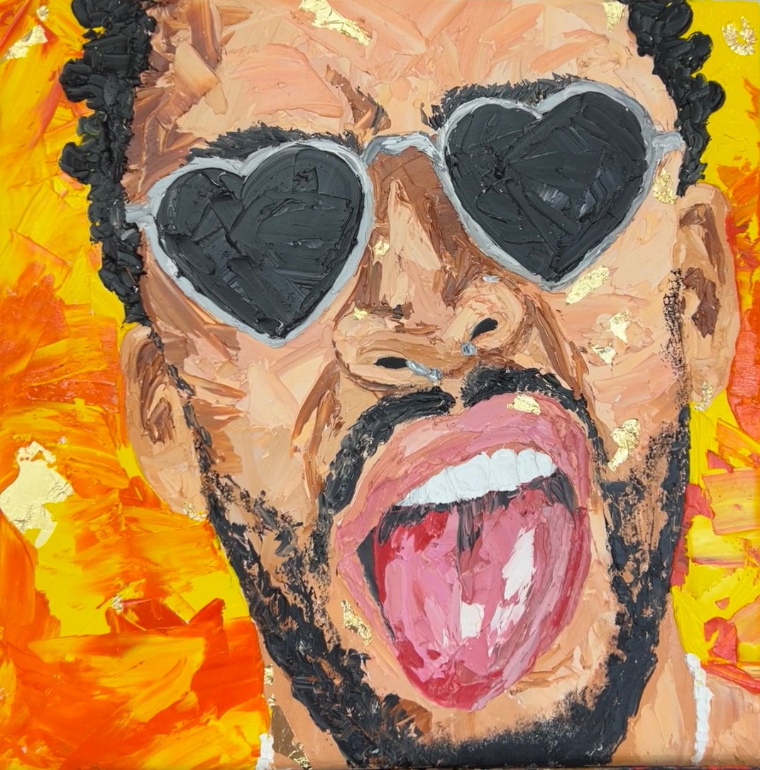 Bad Bunny Art Print - Etsy