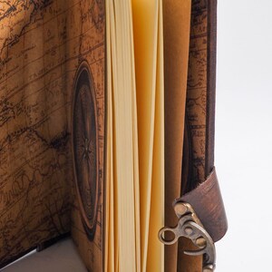 Leather Notebook,sword Notebook,leather Sketchbook,handmade Notebook ...