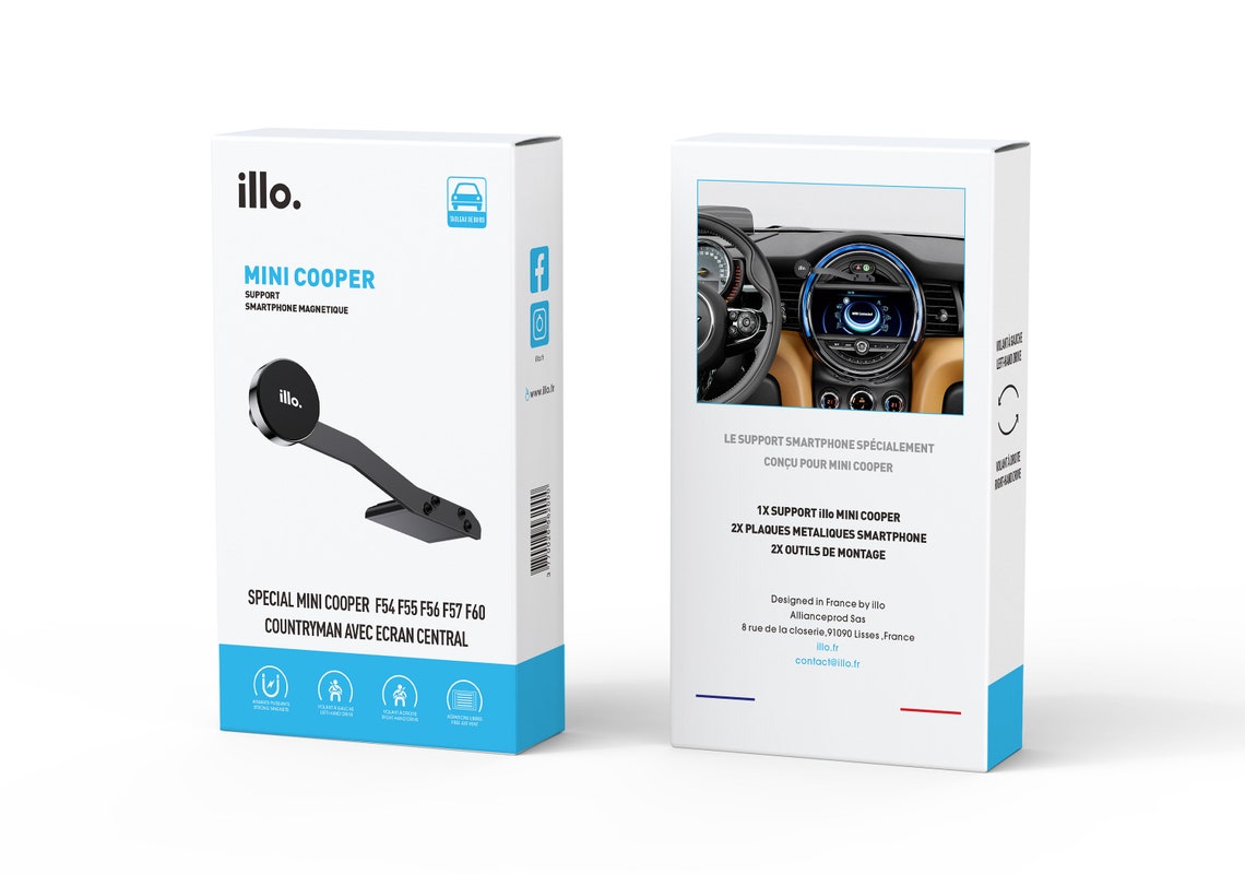 Mini Cooper Smartphone Holder. Mini Cooper Phone Holder Car Mount ...