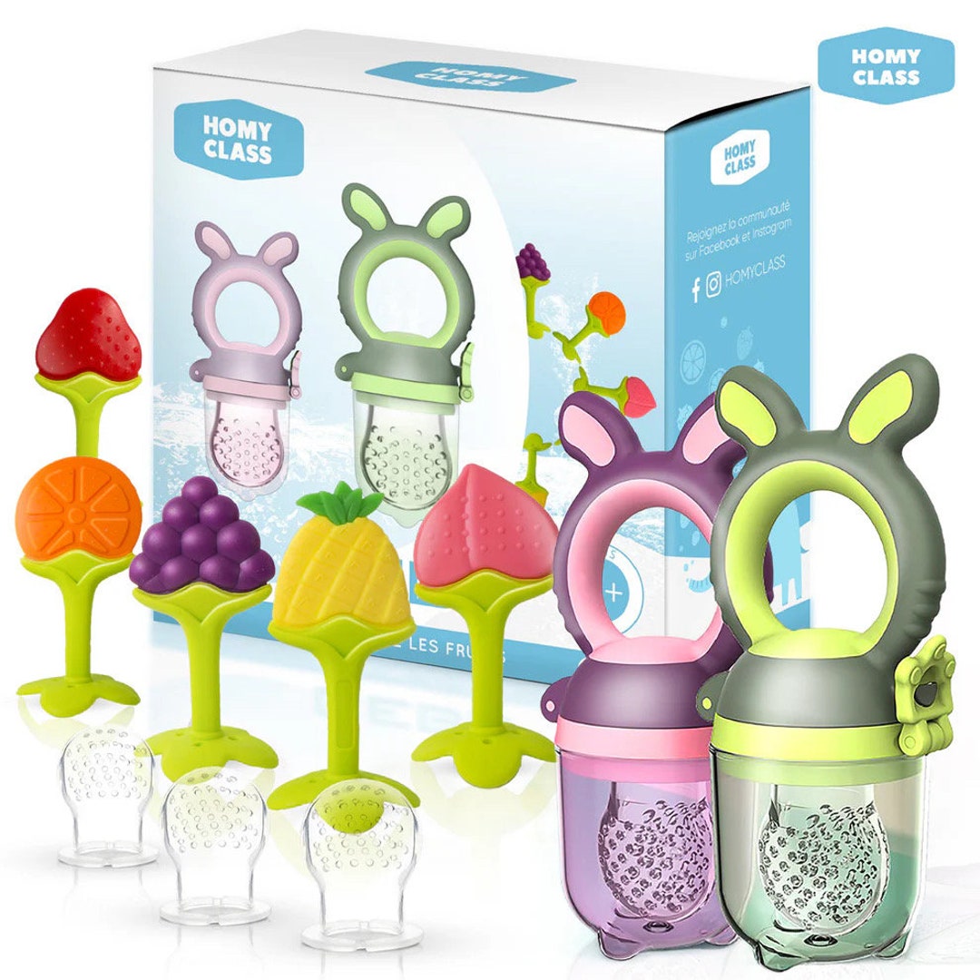 Homyclass Fruity Baby Feeding Pacifiers 6 Bpa-free Pacifiers - Etsy
