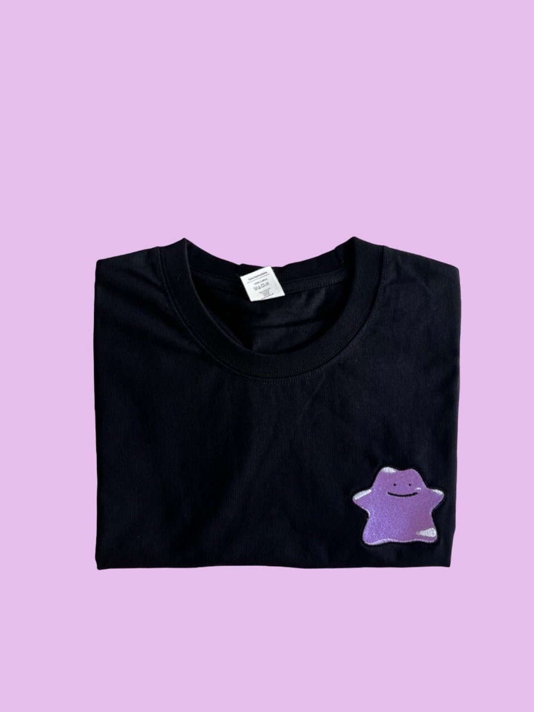 Embroidered Sweatshirt | T-shirt | Ditto - Anime, Unisex - Etsy