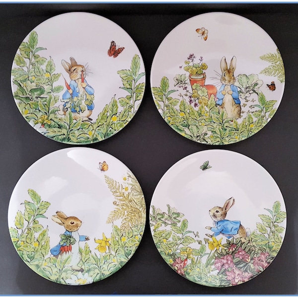 Rabbit Plate - Etsy