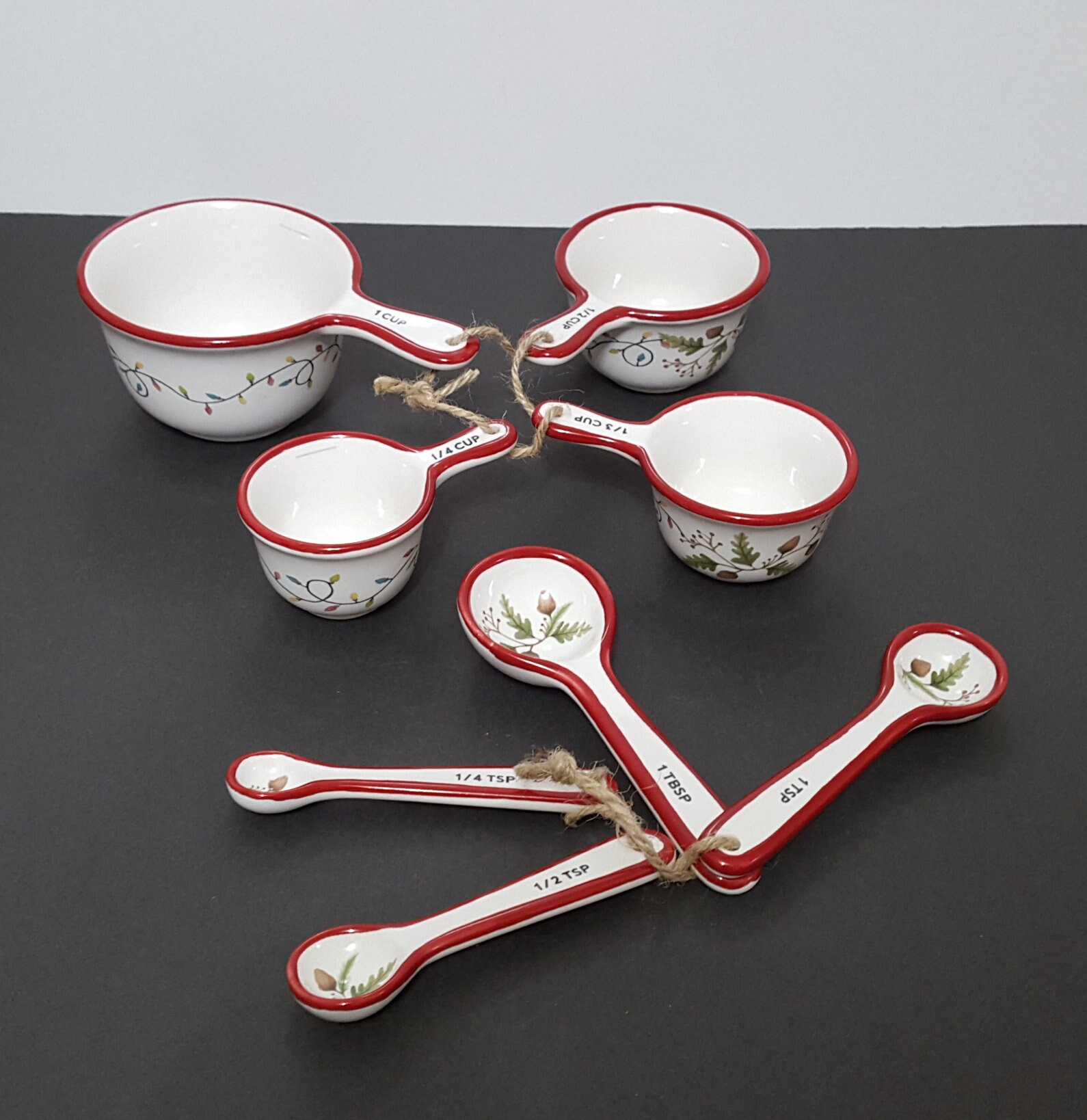 Ceramic Measuring Cups And Spoons