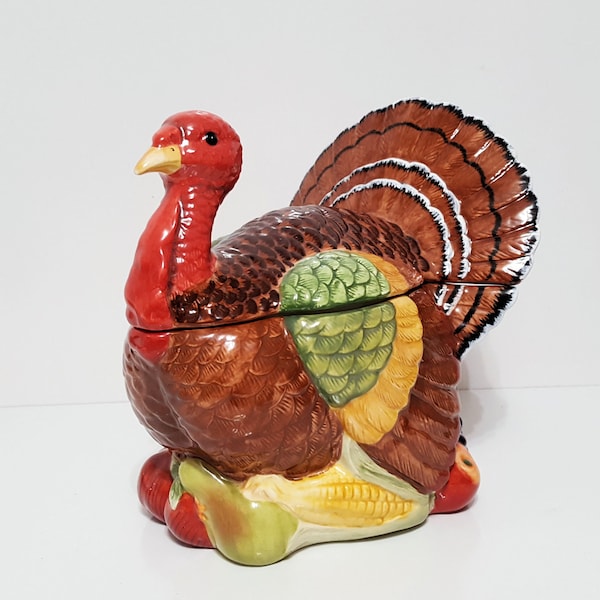 Turkey Cookie Jar - Etsy