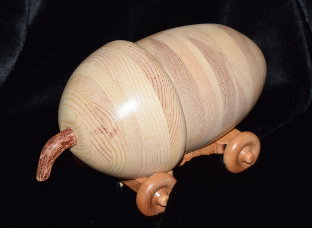 Stickman Boy's Pull-along Wooden Acorn Cart - Etsy