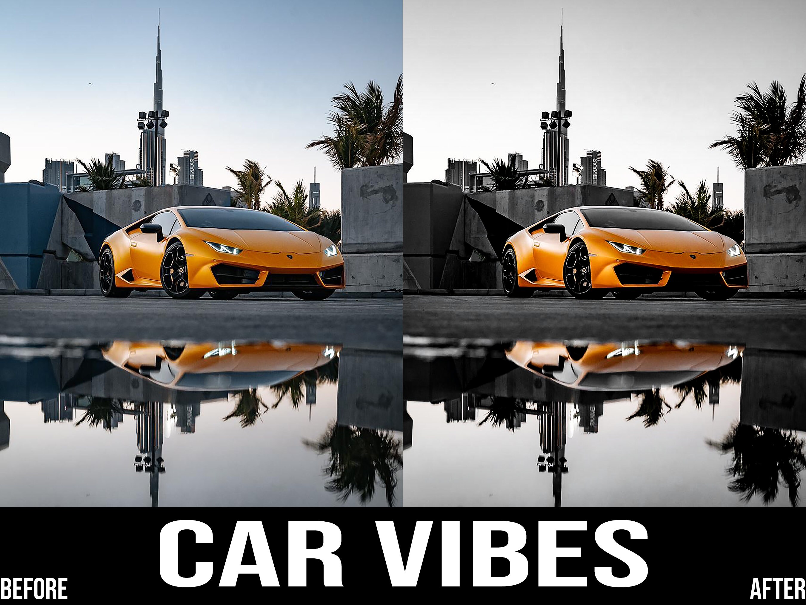 25 CAR VIBES PRESETS Mobile & Desktop Lightroom Automotive Sport Car ...