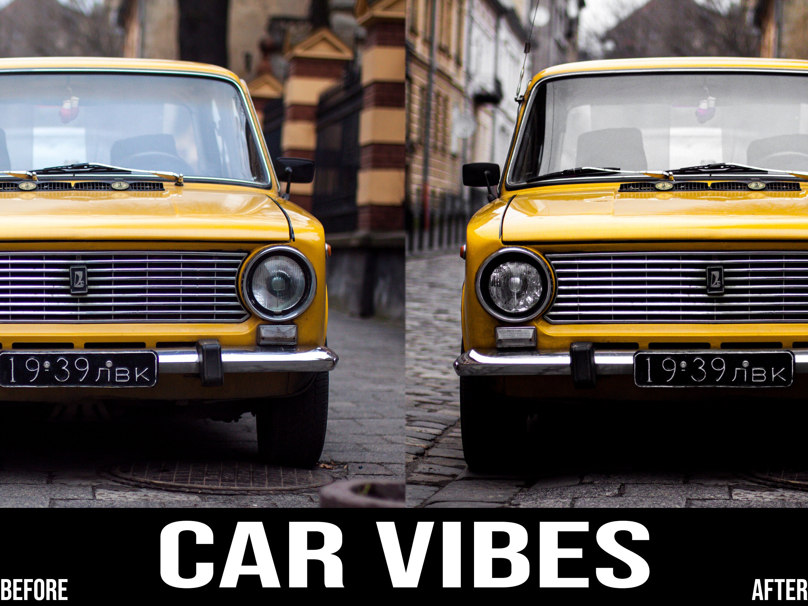 25 CAR VIBES PRESETS Mobile & Desktop Lightroom Automotive Sport Car ...