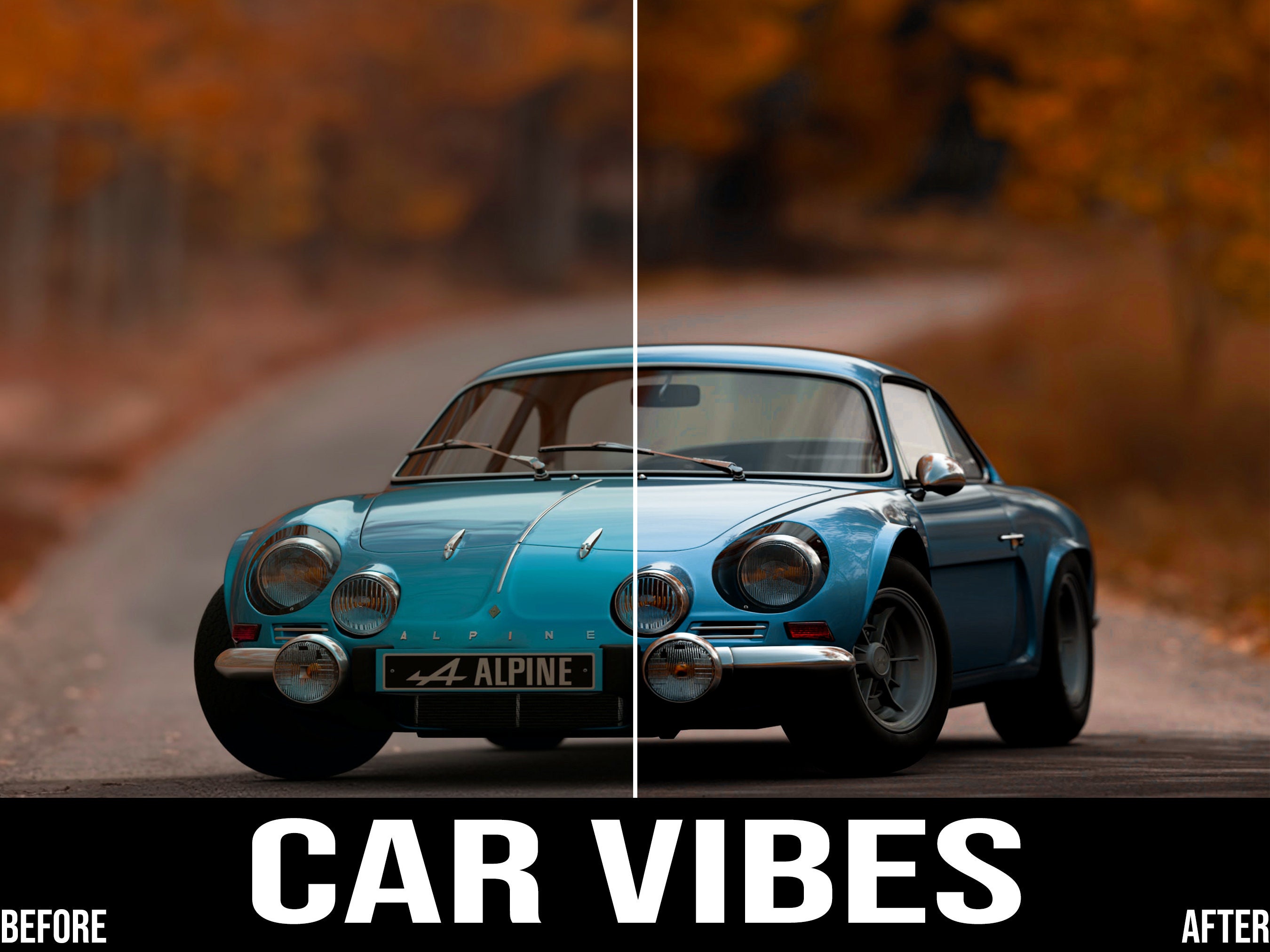 25 CAR VIBES PRESETS Mobile & Desktop Lightroom Automotive Sport Car ...