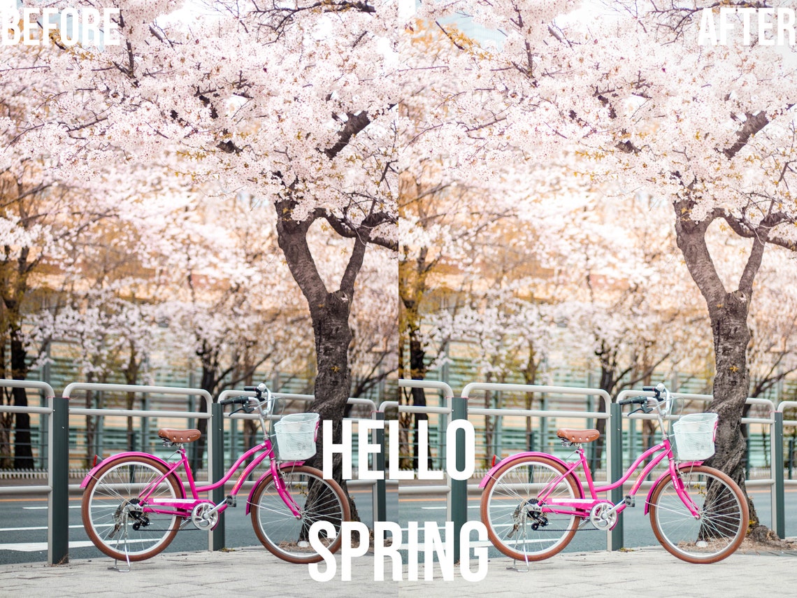10 HELLO SPRING PRESETS Mobile & Desktop Spring Preset Instagram ...