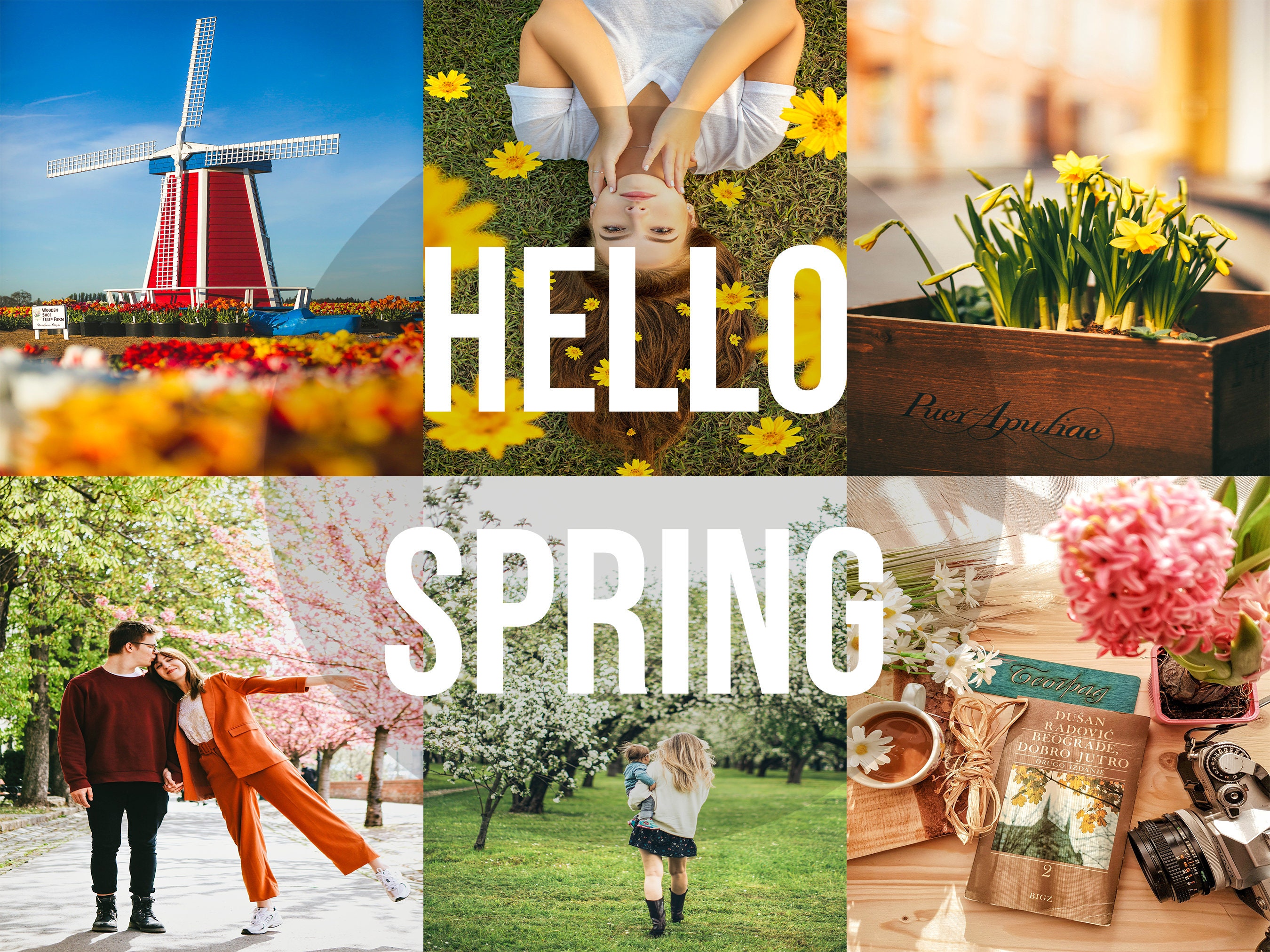 10 HELLO SPRING PRESETS Mobile & Desktop Spring Preset - Etsy