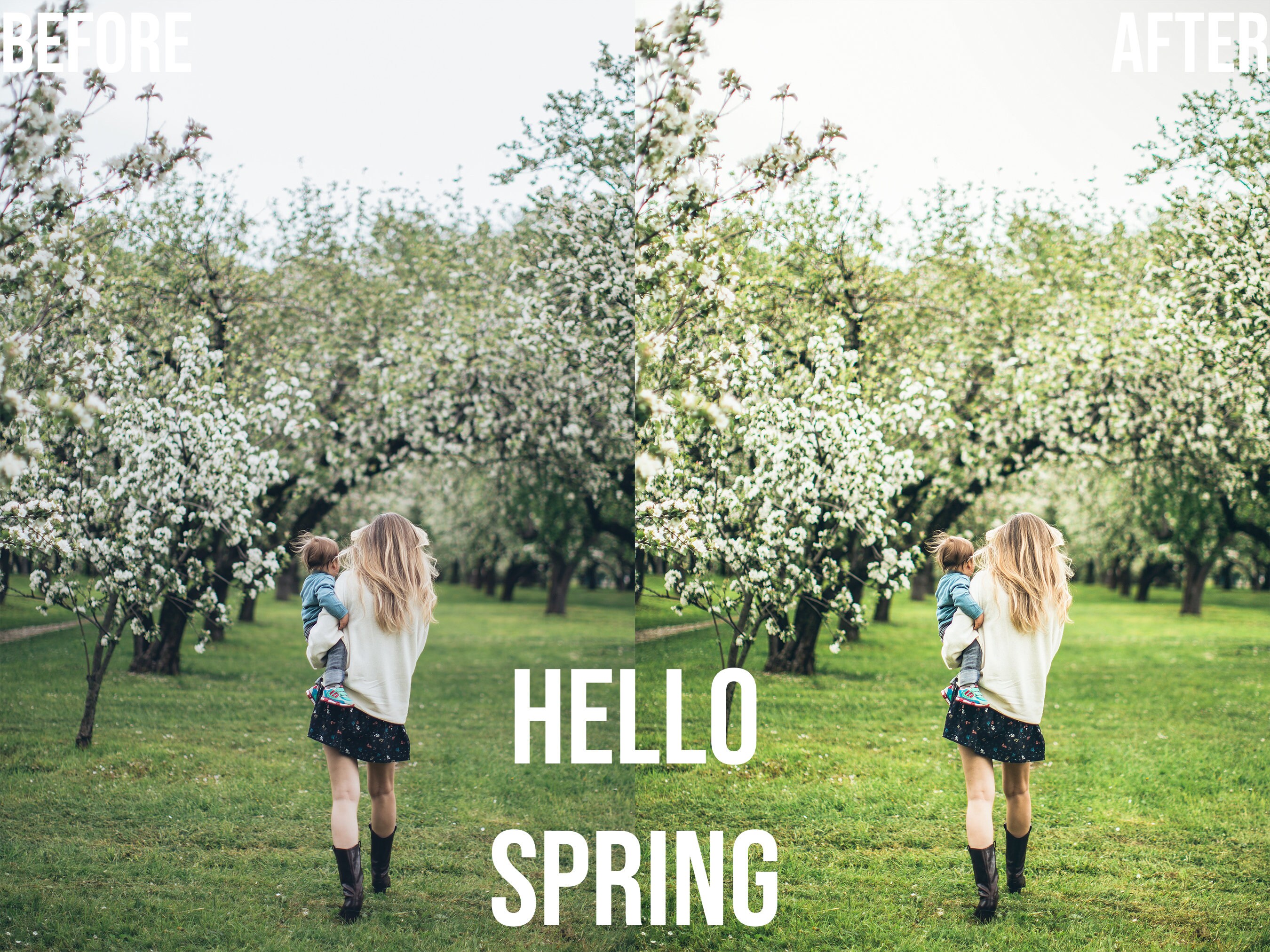 10 HELLO SPRING PRESETS Mobile & Desktop Spring Preset Instagram ...