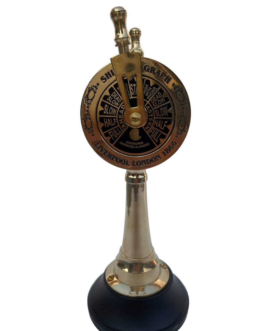 Handmade Brass Ship Telegraph Model for Home Decor office - Etsy