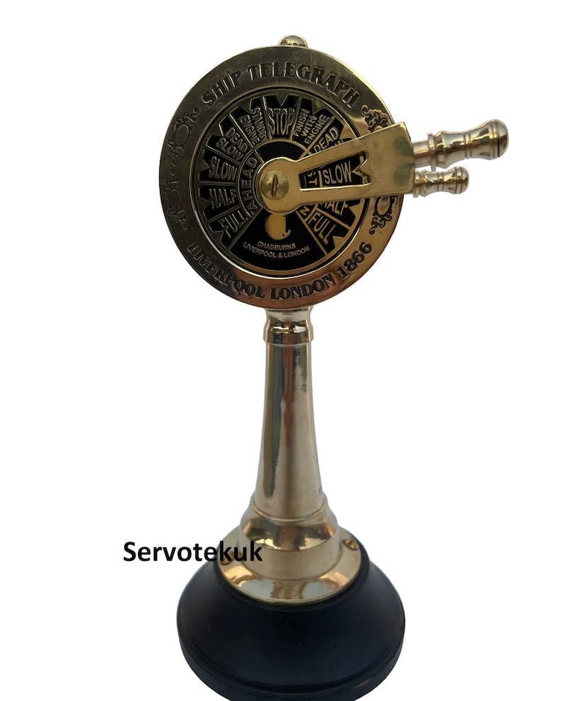 Handmade Brass Ship Telegraph Model for Home Decor office - Etsy