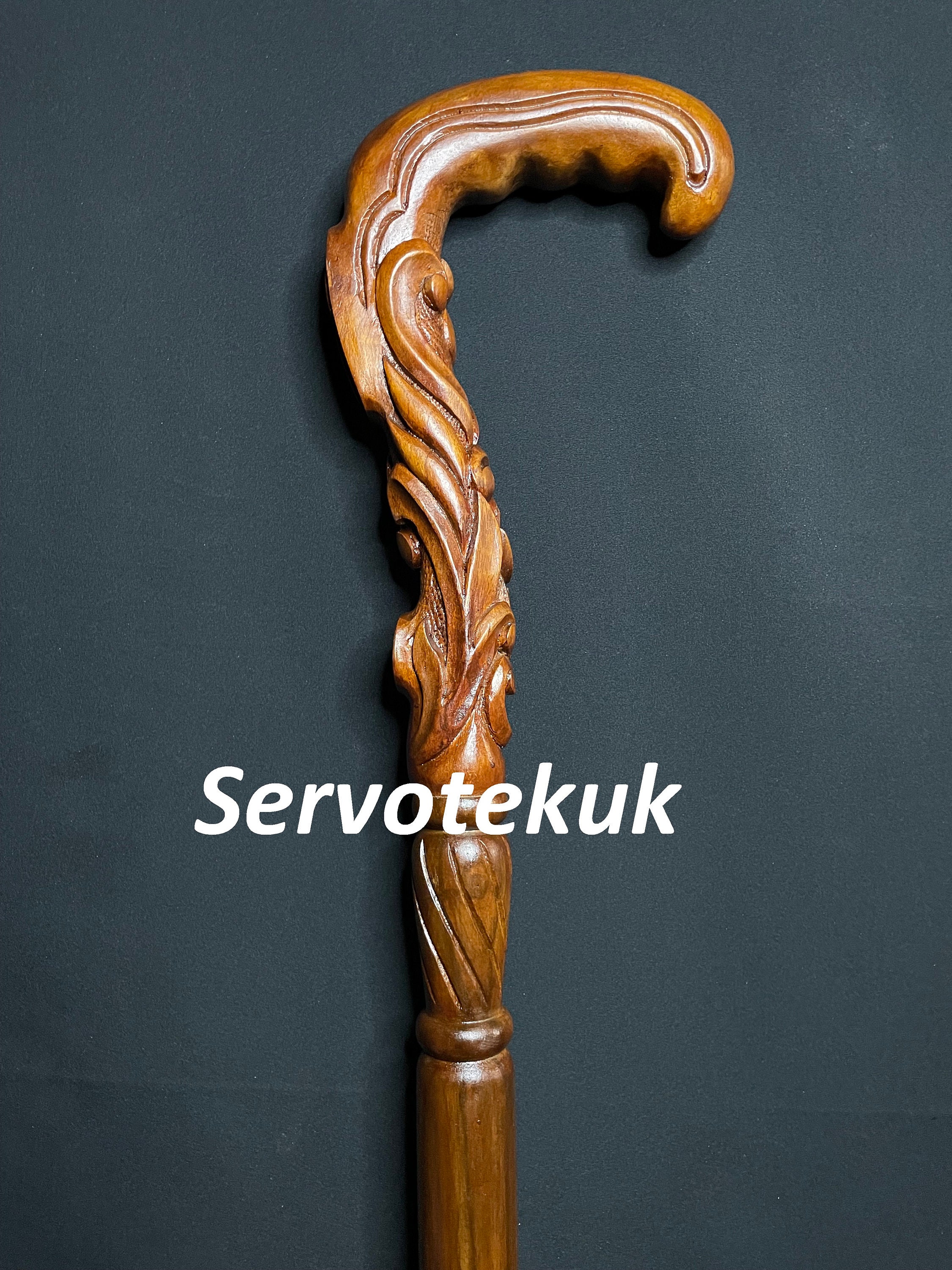 Christian Cross Wooden Walking Stick: Handcrafted Foldable Cane - Etsy
