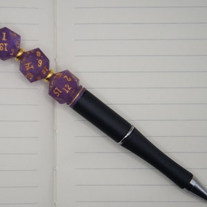 D20 Dice Pen - Etsy