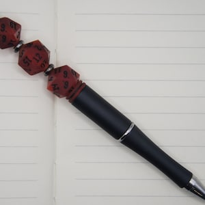 D20 Dice Pen - Etsy