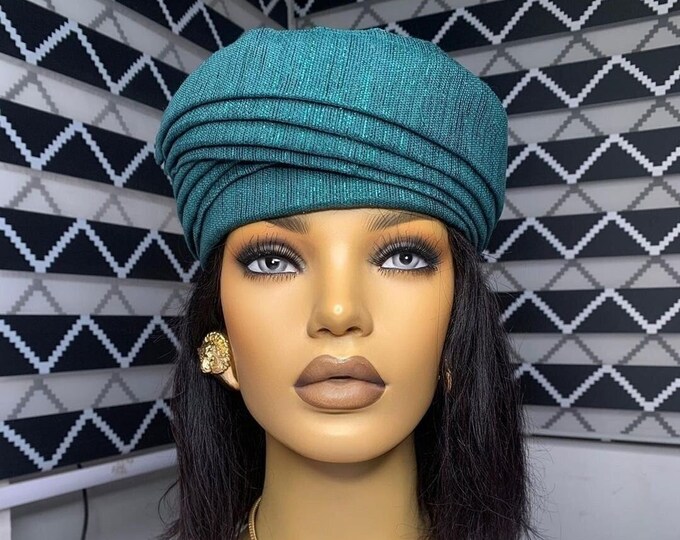 Zara Cap, Asooke Cap, Gele Style, Auto-gele, Wedding Hat, Asoebi Gele ...