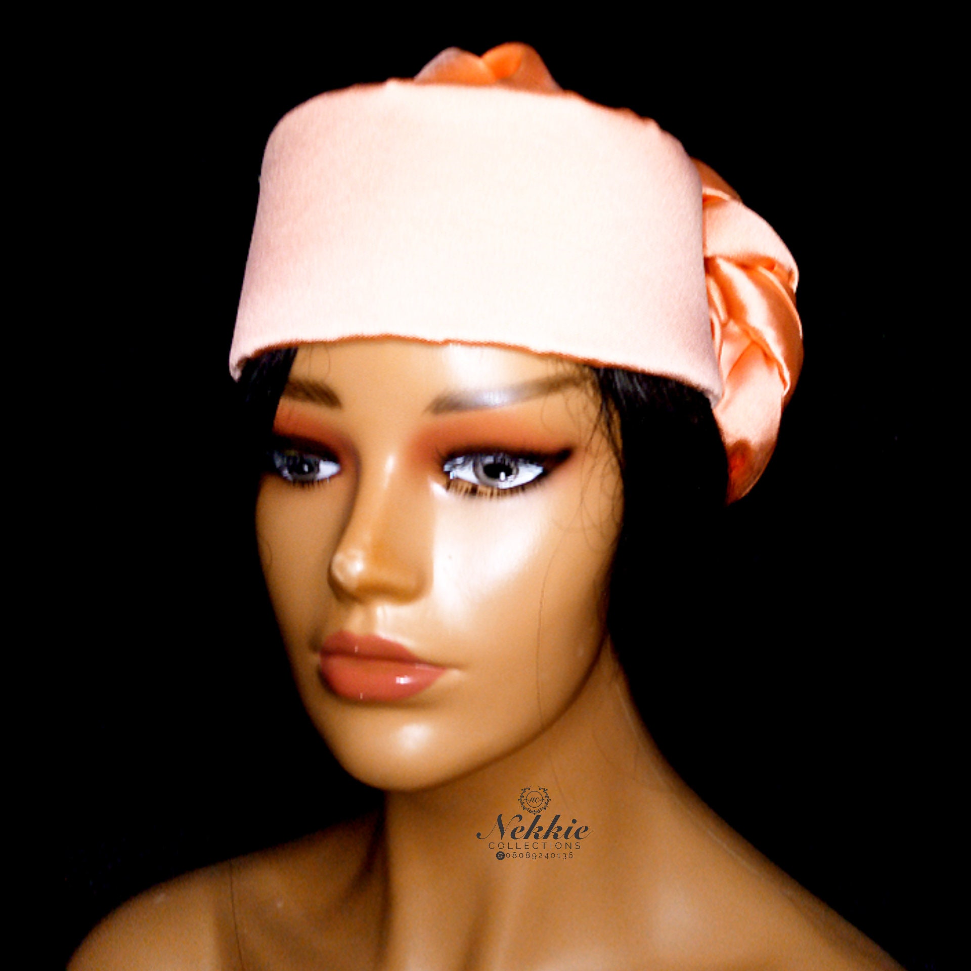 Zara Cap African Headwear Gele Style Auto-gele Wedding - Etsy UK