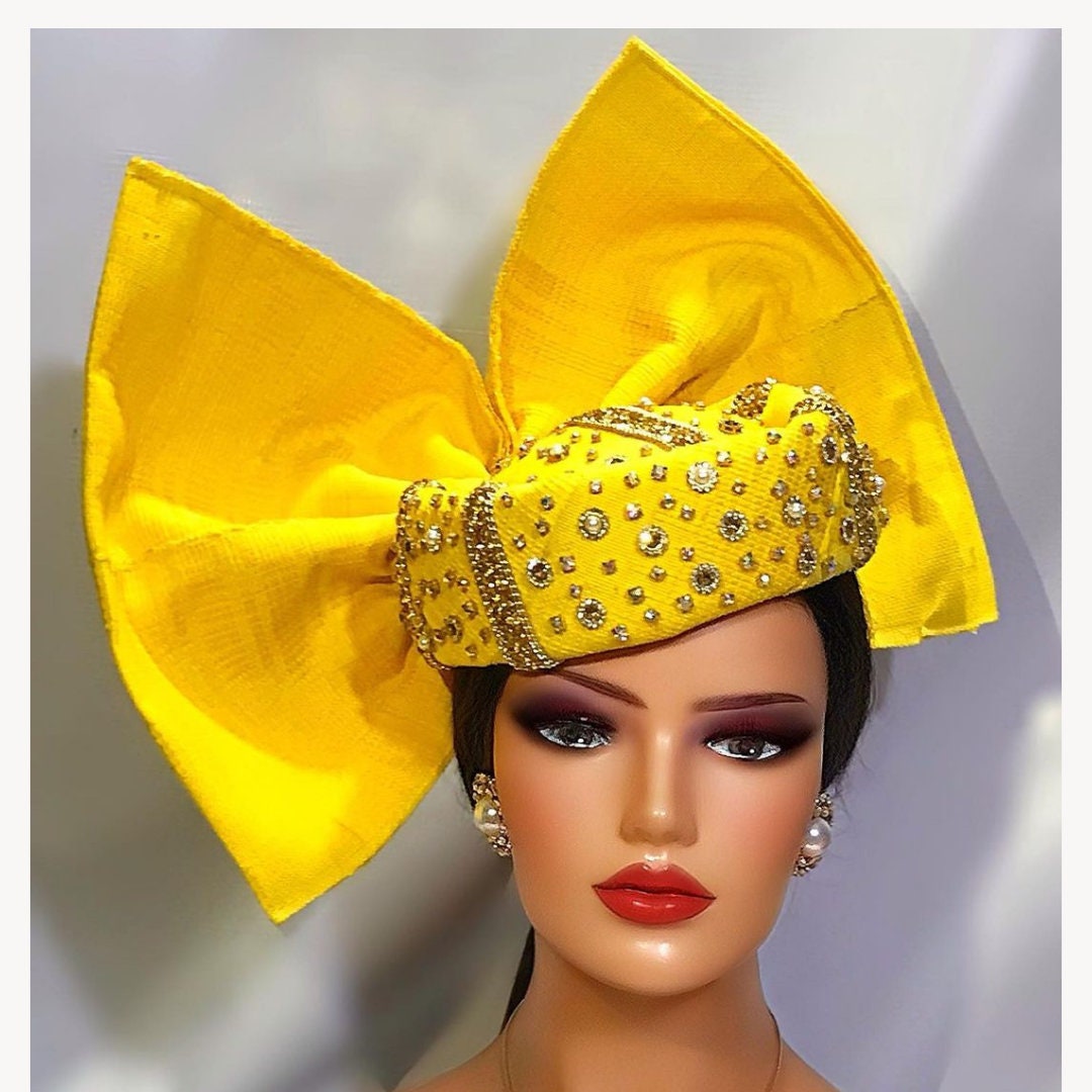 African Zara Cap, Gele Cap, Bride Asooke Outfit, African Party, Wedding ...